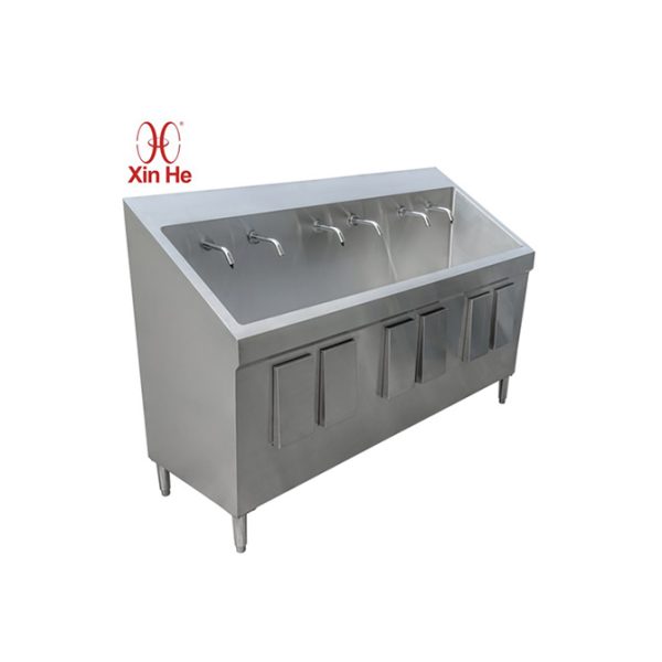 304 Stainless Steel Knee Operated Hand Wash Trough for Hospital