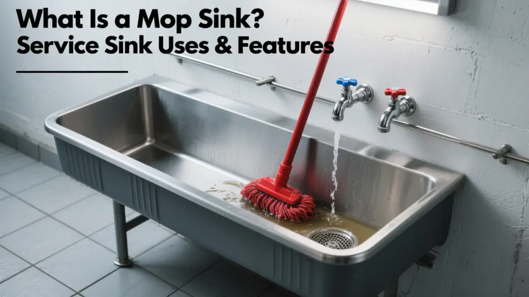 What Is a Mop Sink? Service Sink Uses & Features - XinHe