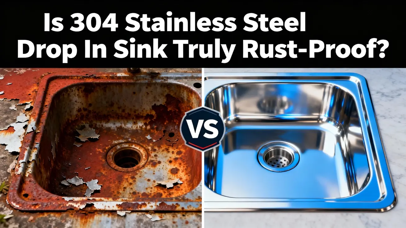 Is 304 Stainless Steel Drop In Sink Truly Rust-Proof