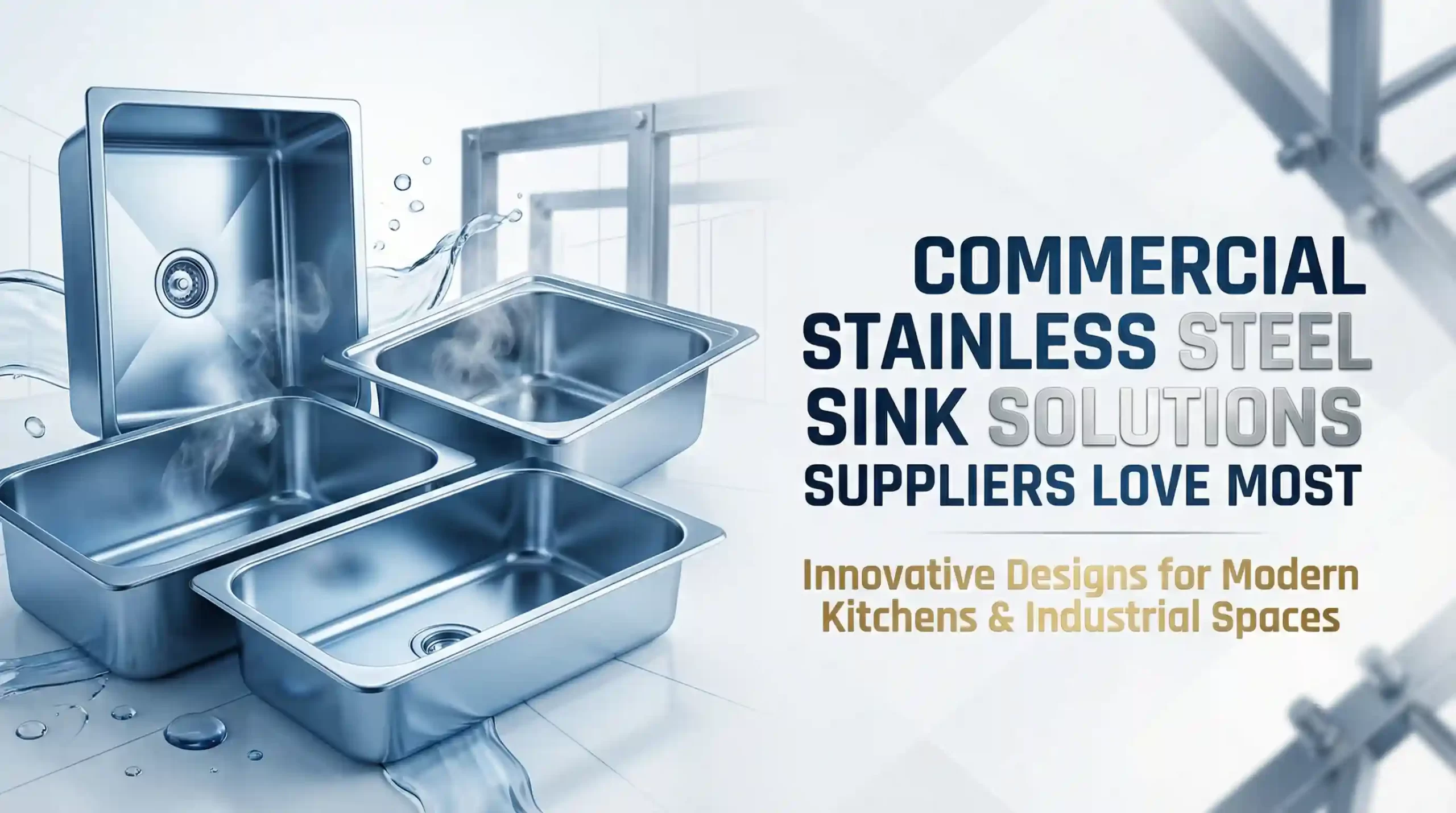Commercial Stainless Steel Sink Solutions Suppliers Love Most - XinHe