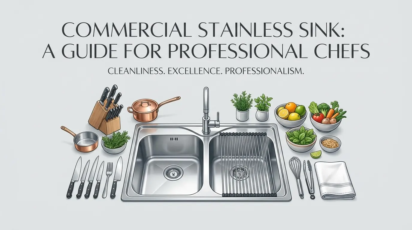 Commercial Stainless Sink: A Guide for Professional Chefs
